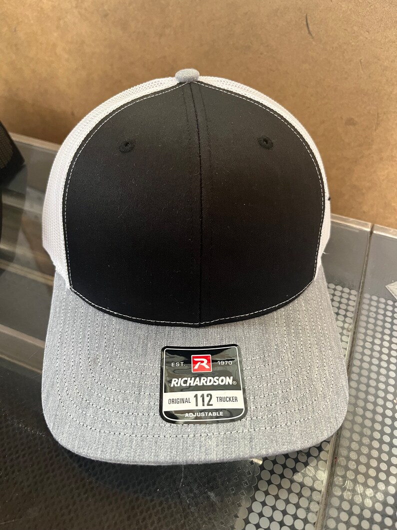 Custom Richardson Hat With Leather Engraved Patch - Etsy