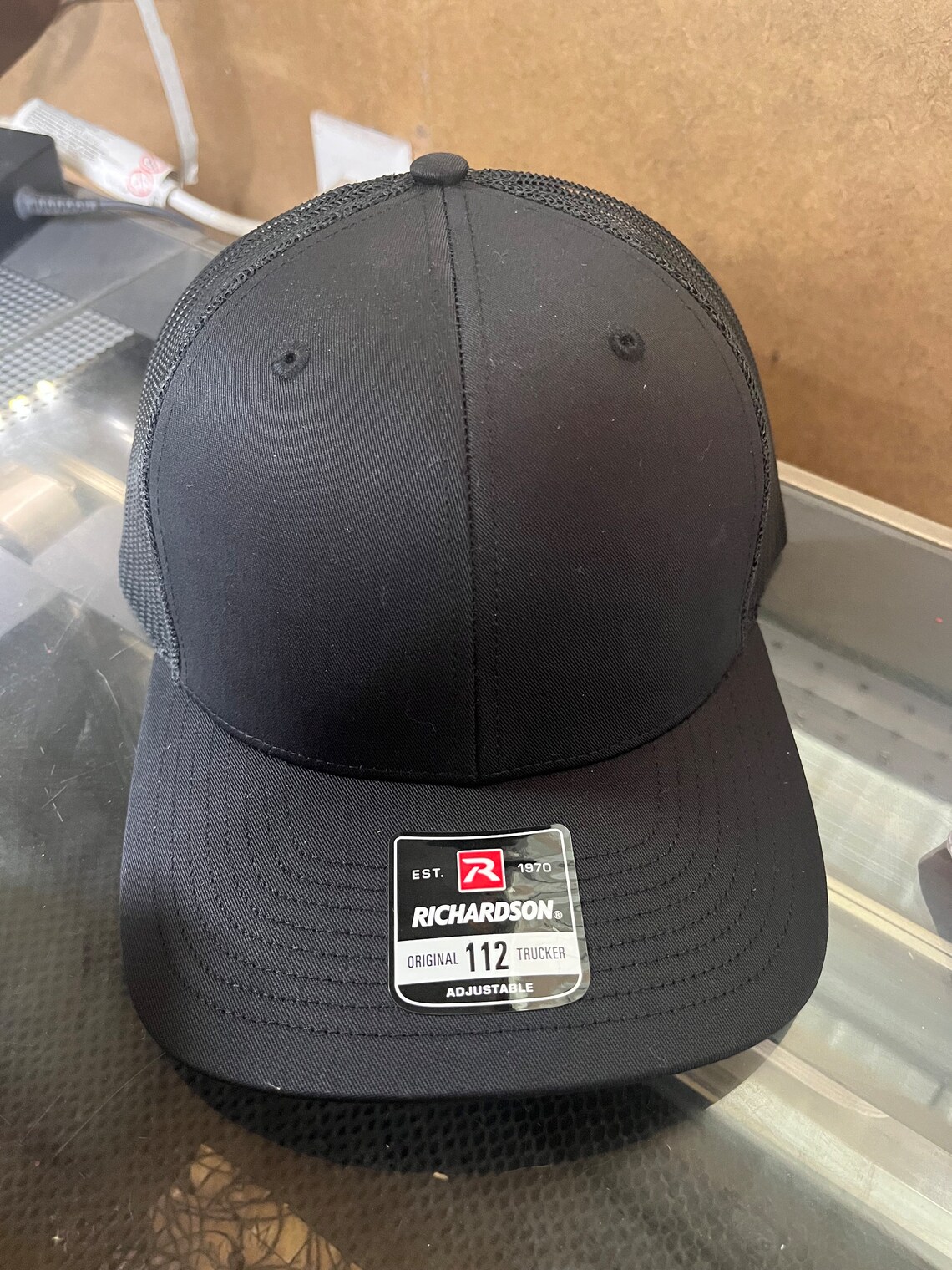 Custom Richardson Hat With Leather Engraved Patch - Etsy