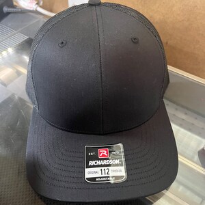 Custom Richardson Hat With Leather Engraved Patch - Etsy