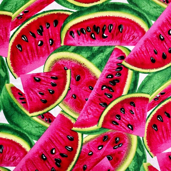 Watermelon Fabric - Etsy