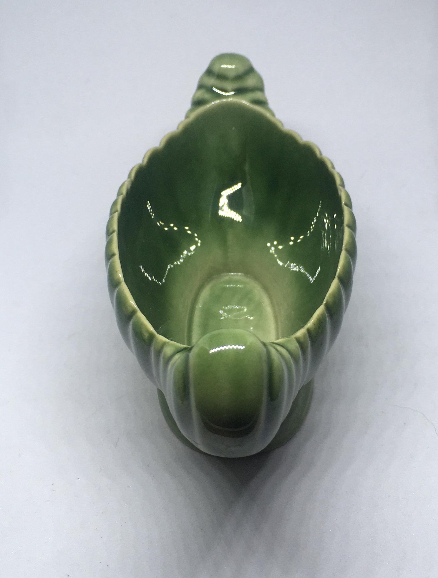 Mantle Vase. Wade Porcelain Sage Green Miniature Mantel Vase Planter ...