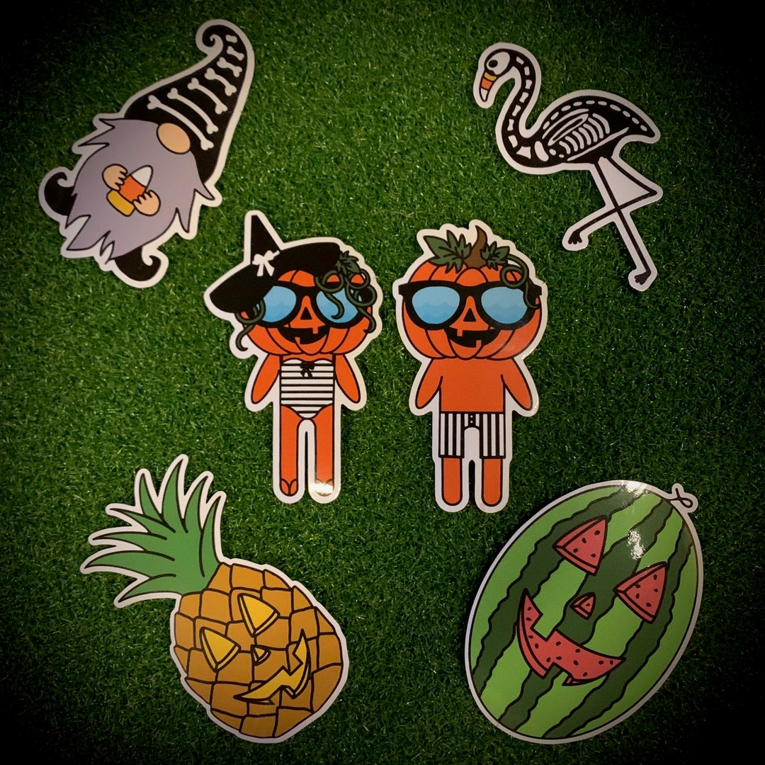 Summerween Pumpkins Decals - Etsy