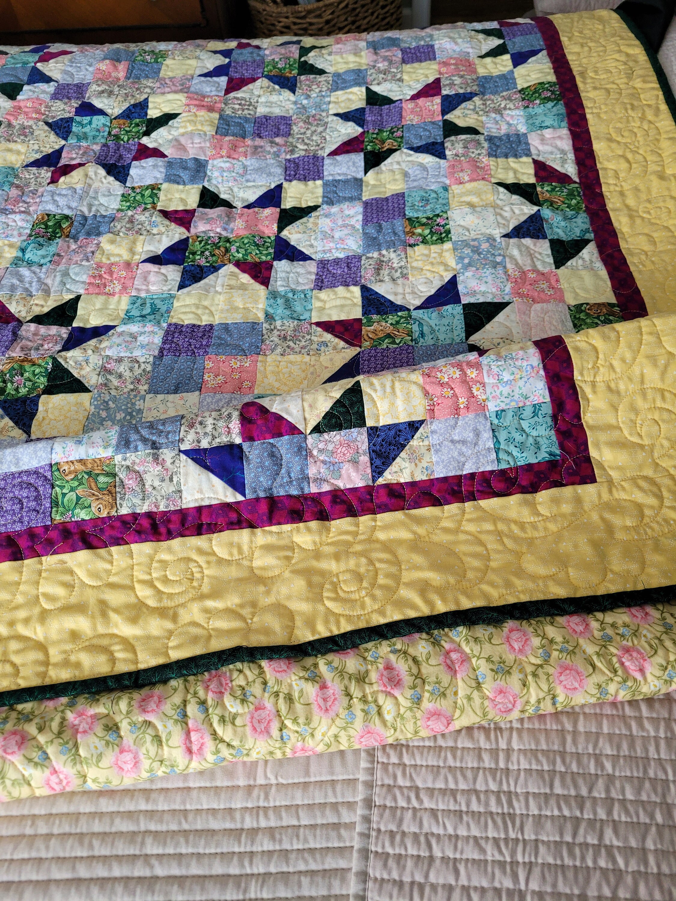 Handcrafted Star Quilt - Etsy