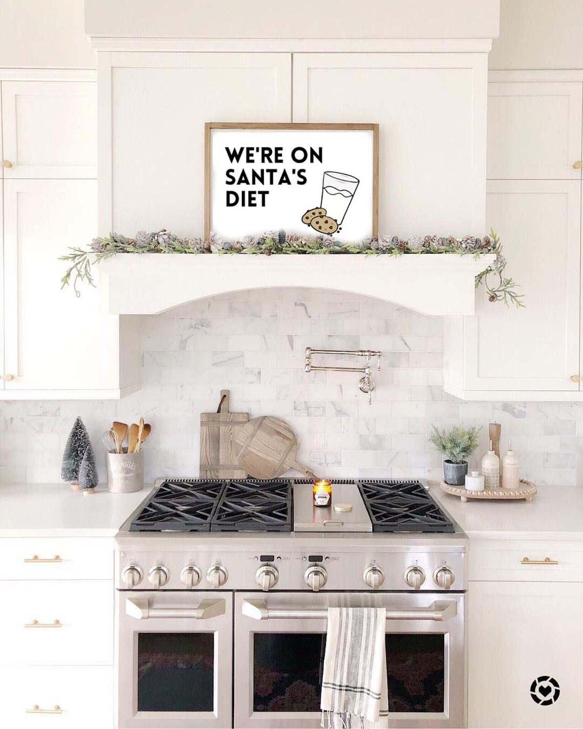 Santa's Diet Printable (digital Download) - Vertical - Etsy