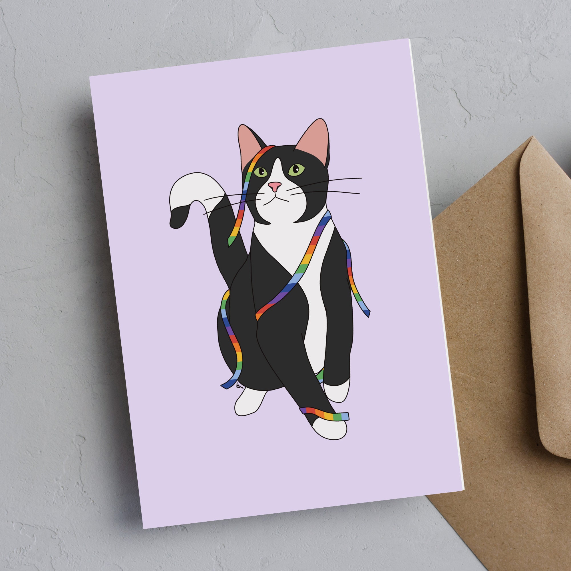 Cat Pride — Greeting Card - Etsy