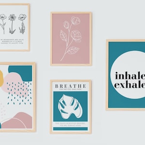 Mindfulness Collage | Psychology Art | Therapy Office Decor | Counselor ...