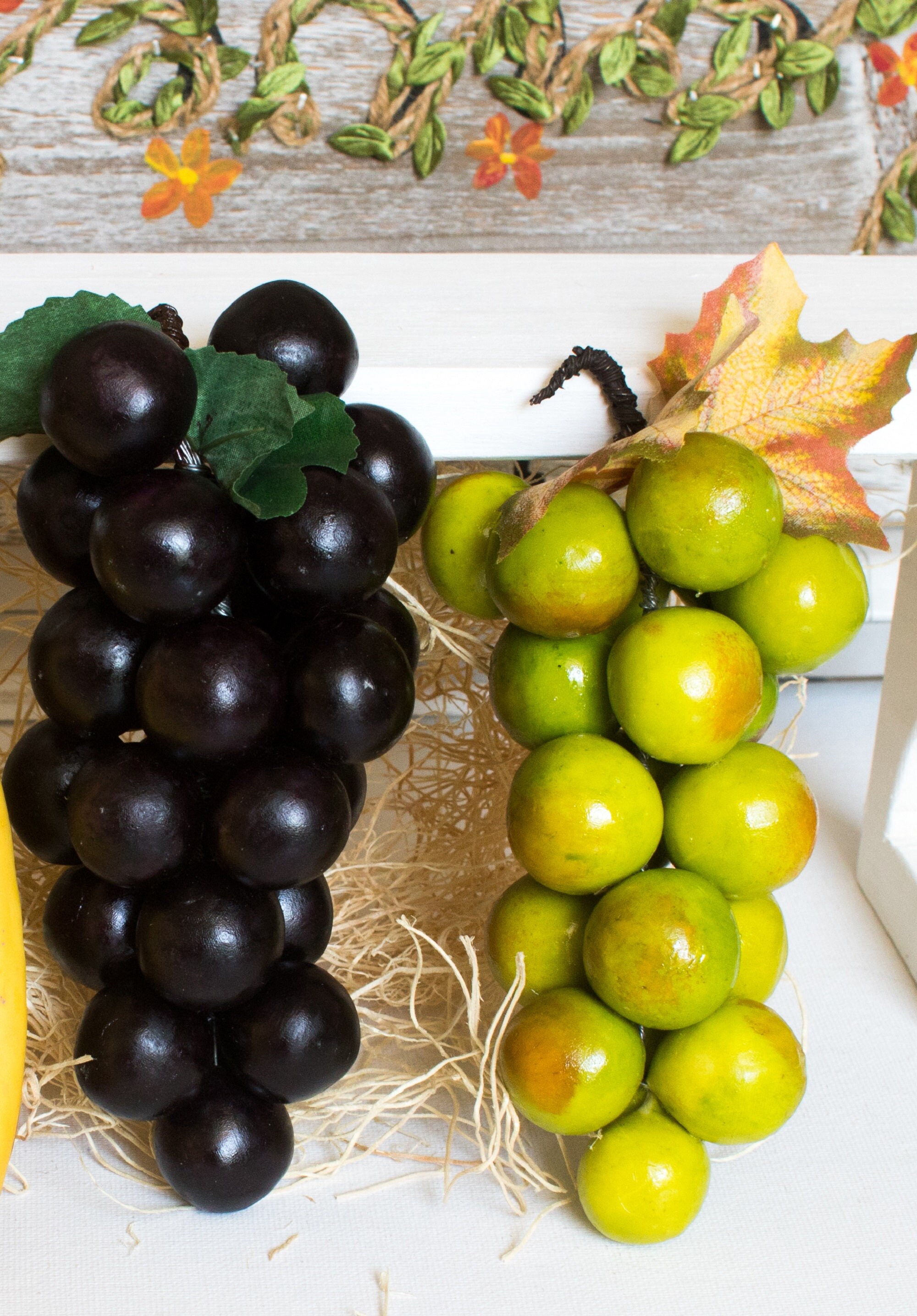 Faux Grape Handmade Realistic Decoration Artificial Fruit Grapes - Etsy