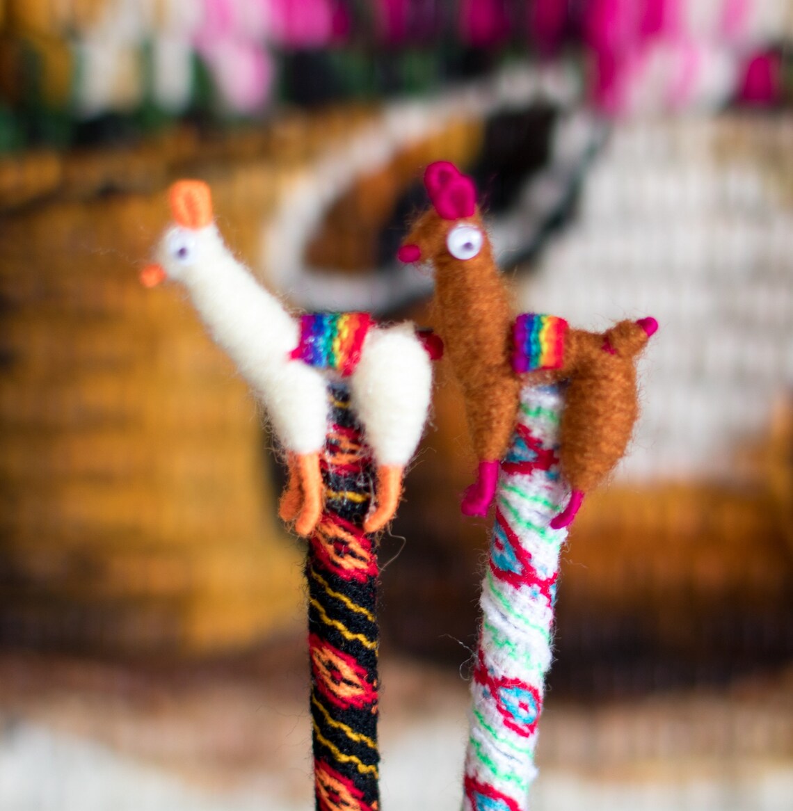 Set of 15 Llama Pen From Alpaca Wool Assorted Colors - Etsy