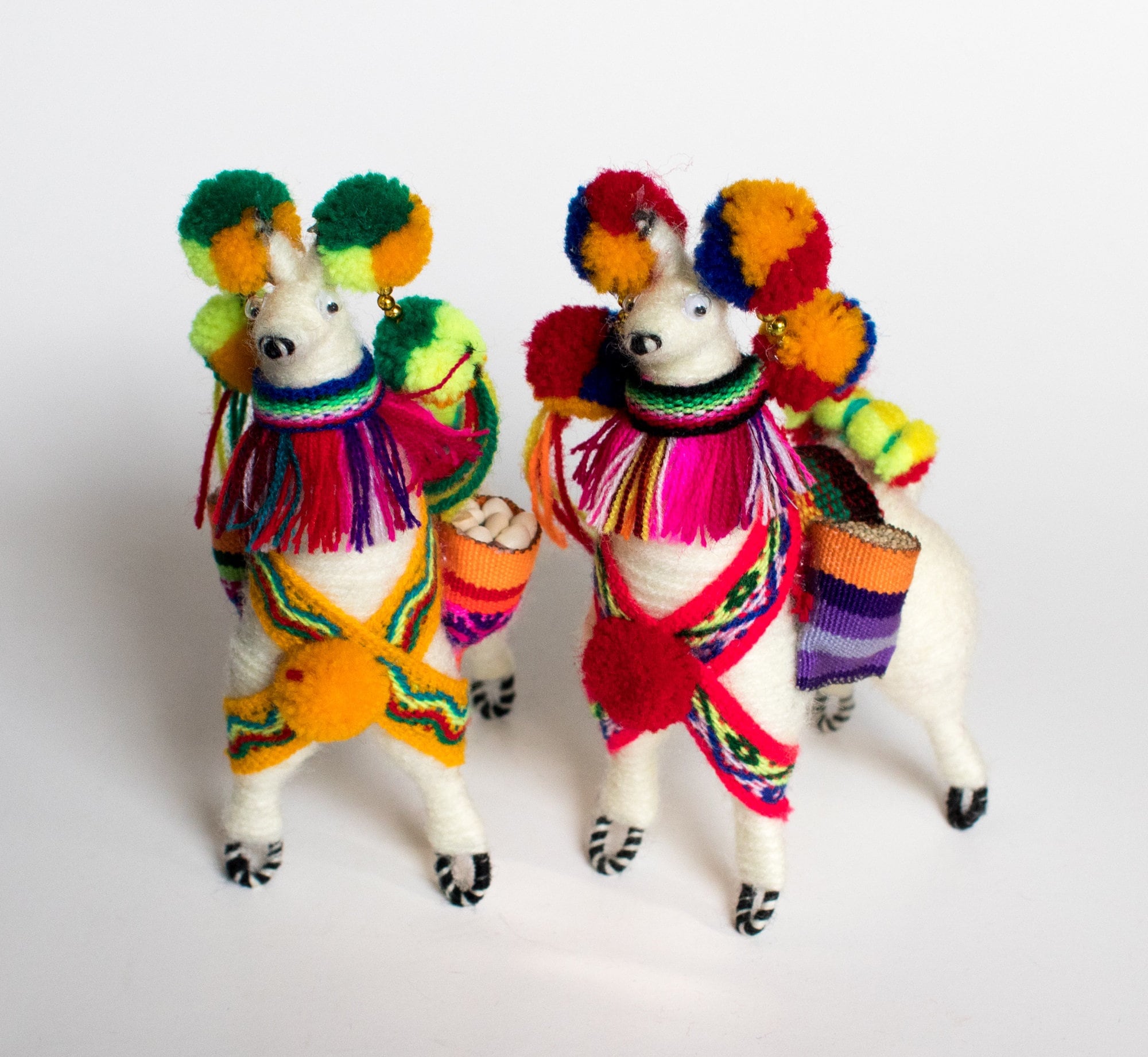 Llama Figure 5.5in Ornament Handmade Llamas Gift Cusco Peru - Etsy