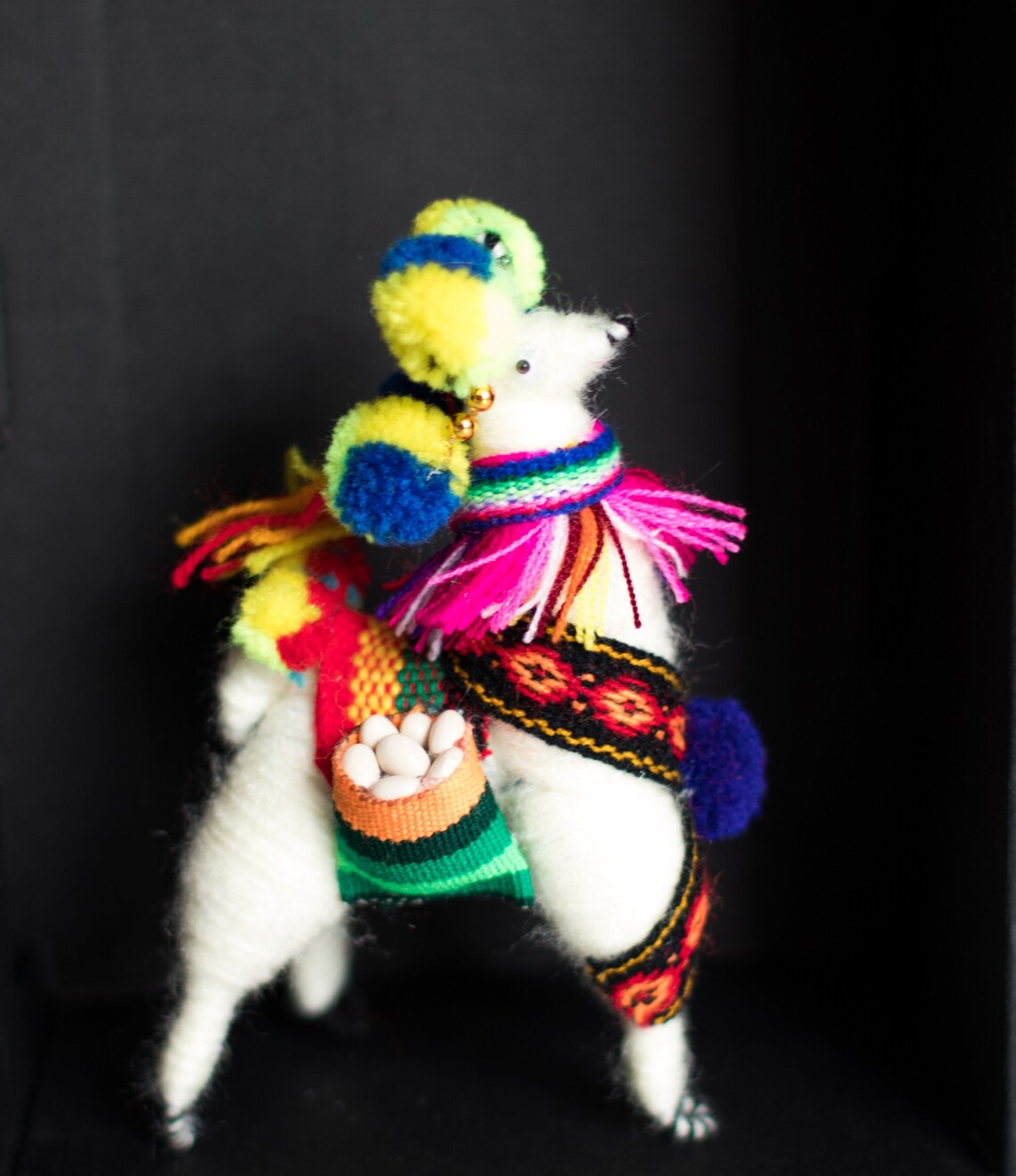 Llama Figure 5.5in Ornament Handmade Llamas Gift Cusco Peru - Etsy
