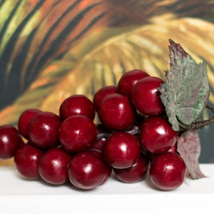 Faux Grape Handmade Realistic Decoration Artificial Fruit Grapes - Etsy