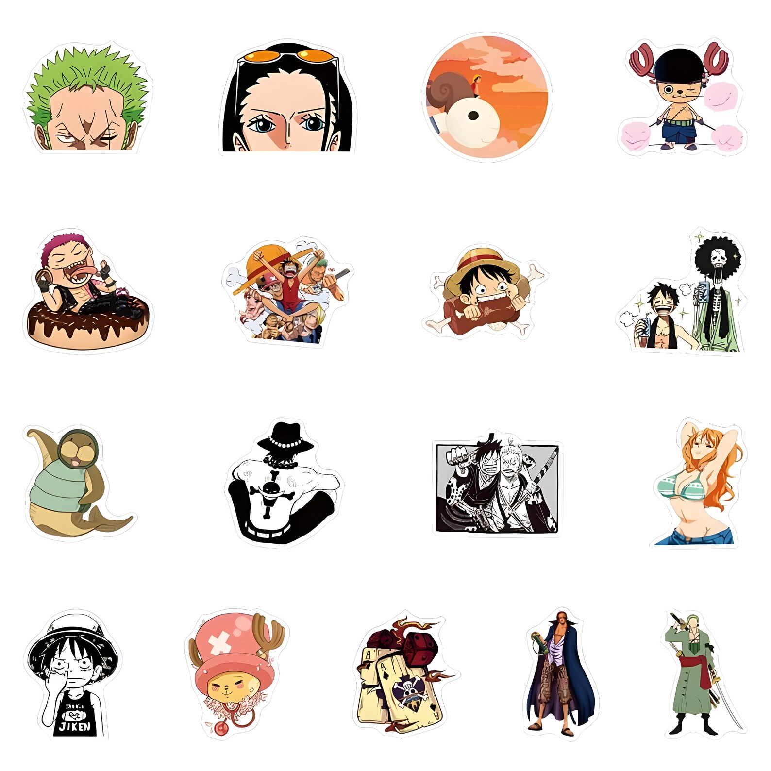 One Piece Waterproof Aesthetic Cute Stickers - Etsy