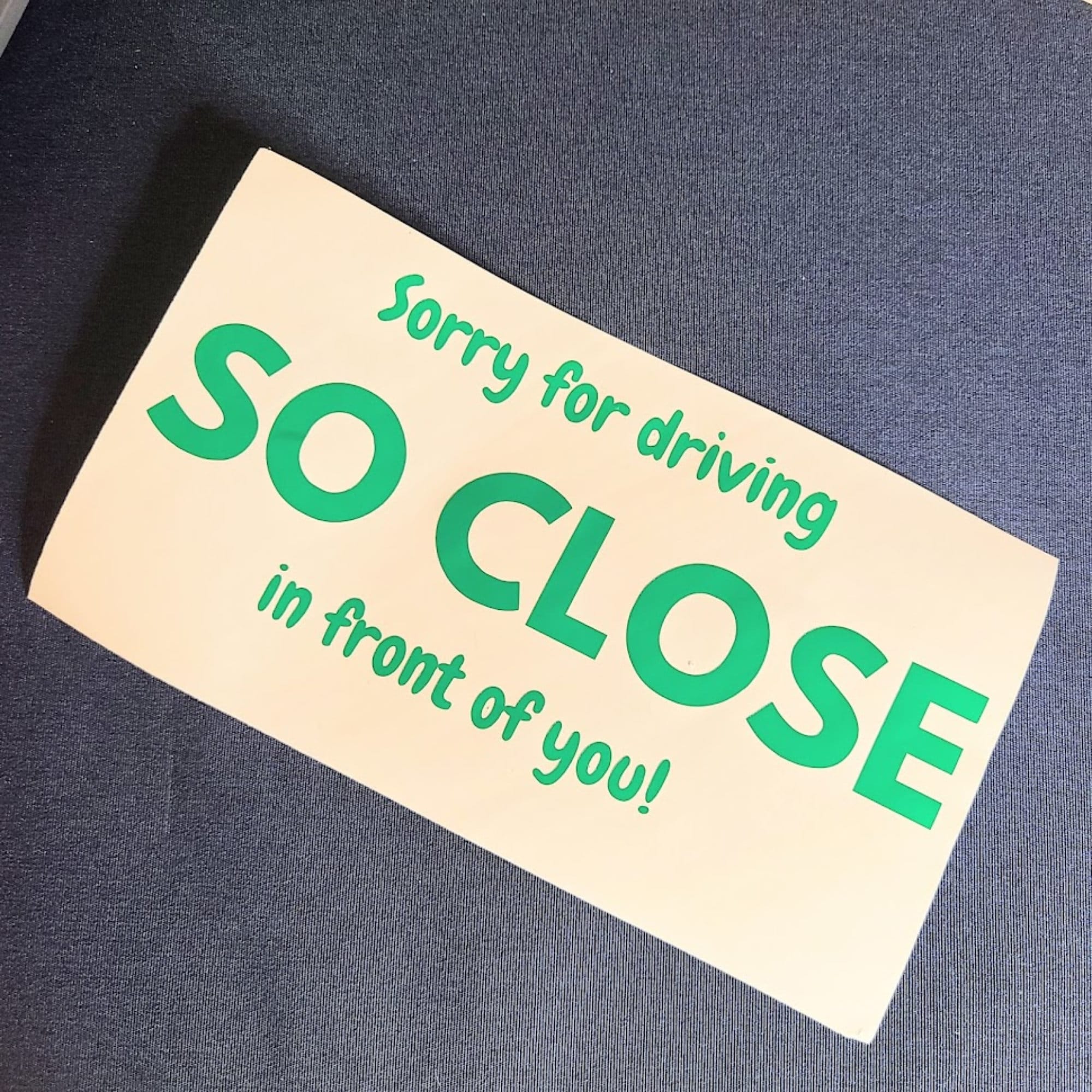 Vinyl Decal/ Car Decal/ Bumper Sticker/ Funny Car Sticker/ Funny ...