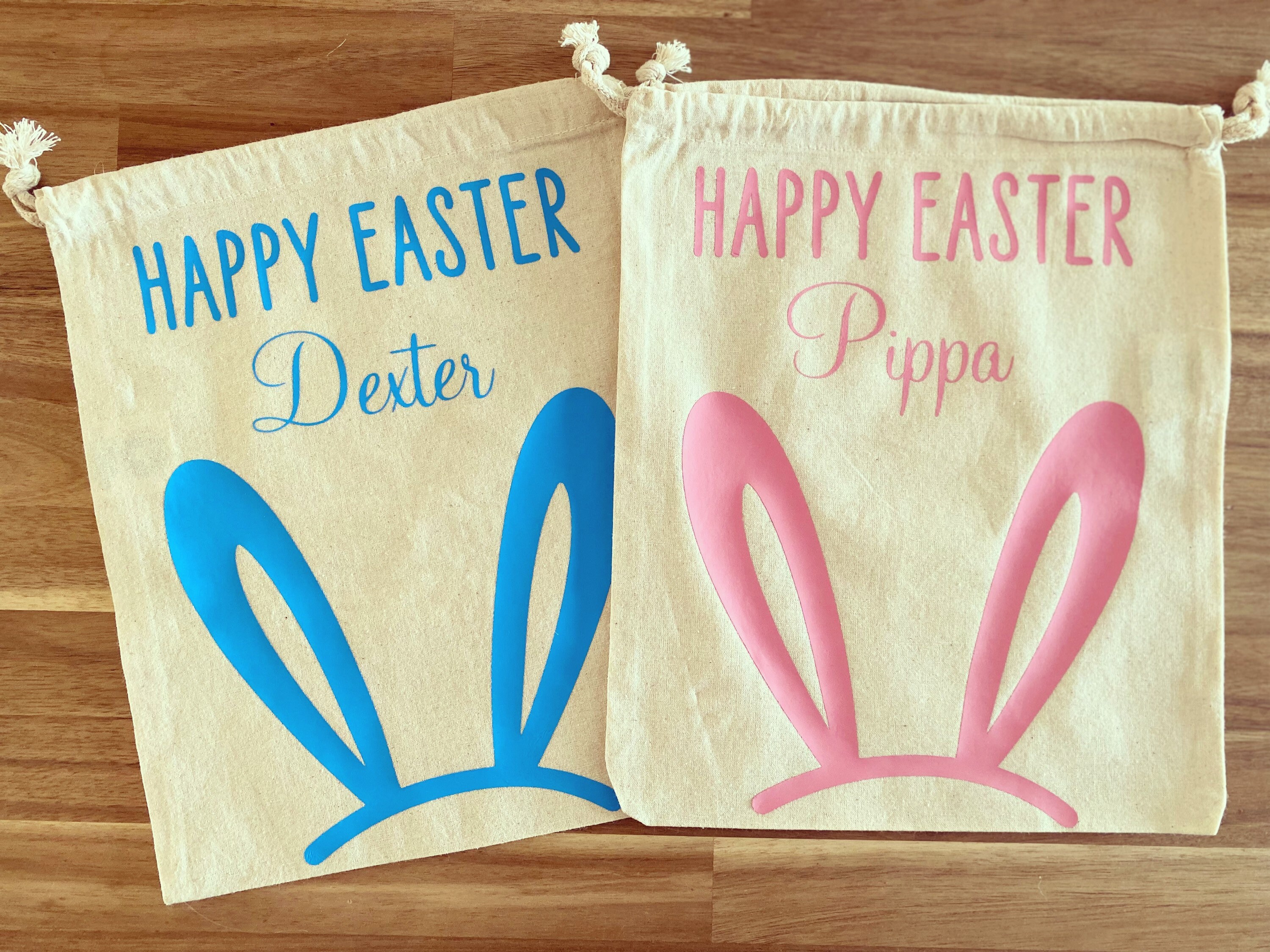 Personalised Easter Egg Hunt Bag - Etsy