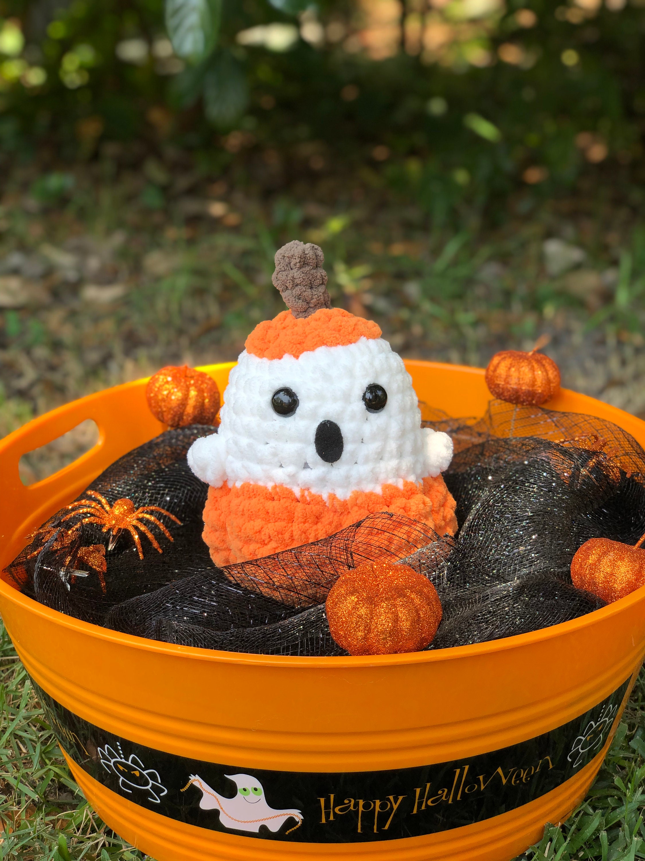 GHOST-PUMPKIN Crochet PATTERN - Etsy