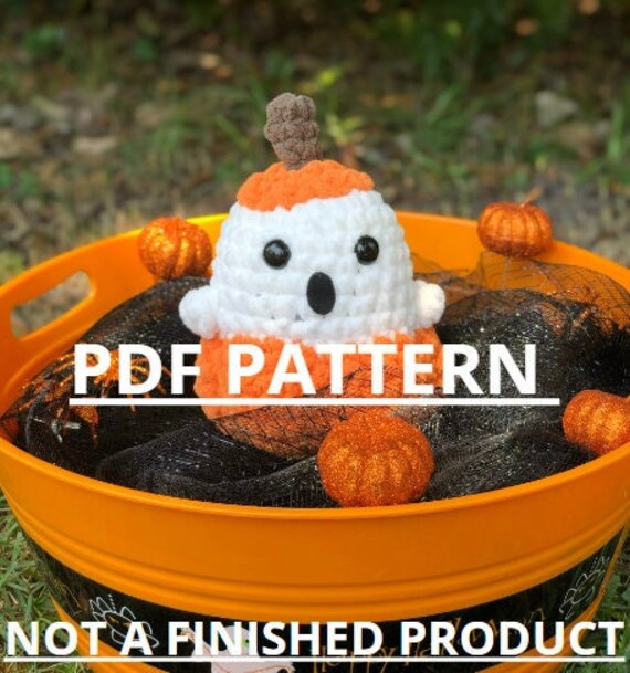 GHOST-PUMPKIN Crochet PATTERN - Etsy