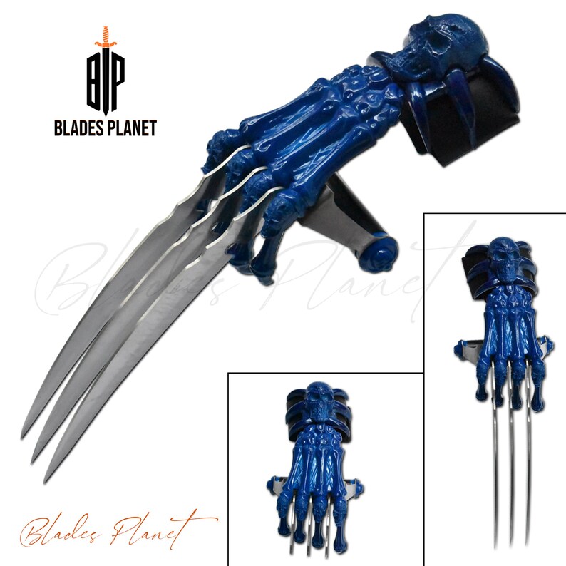 17 Fantasy Wolverine Claw & Skull Skeleton Knife Dagger - Etsy