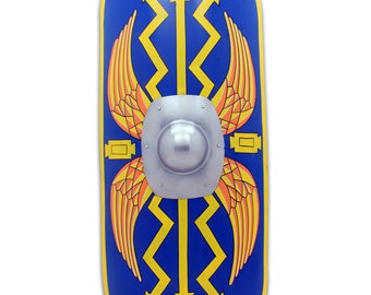 Blue Roman Shield - Etsy