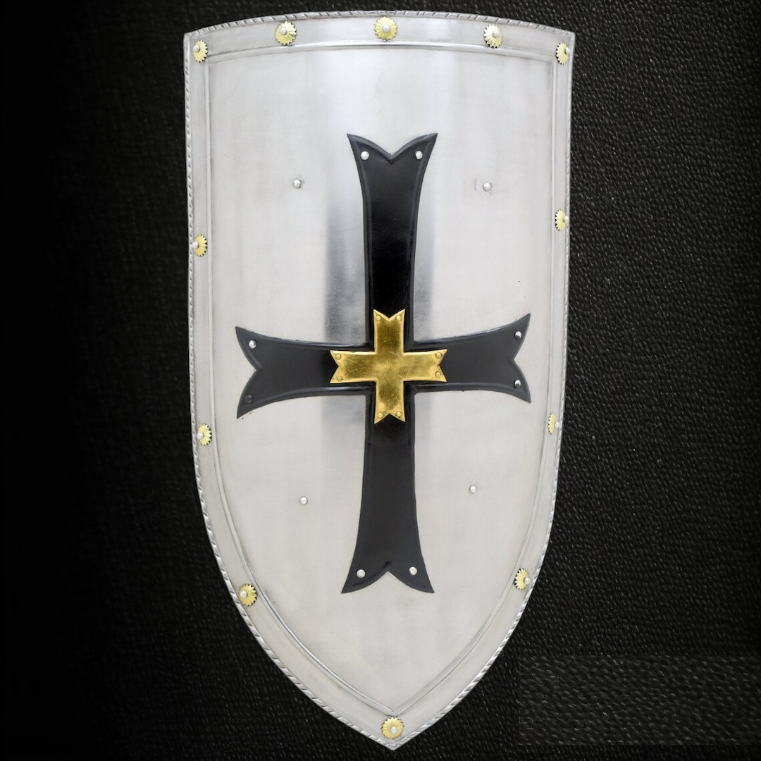 Blades Planet Custom Handmade Functional Medieval Knight Crusader Cross ...