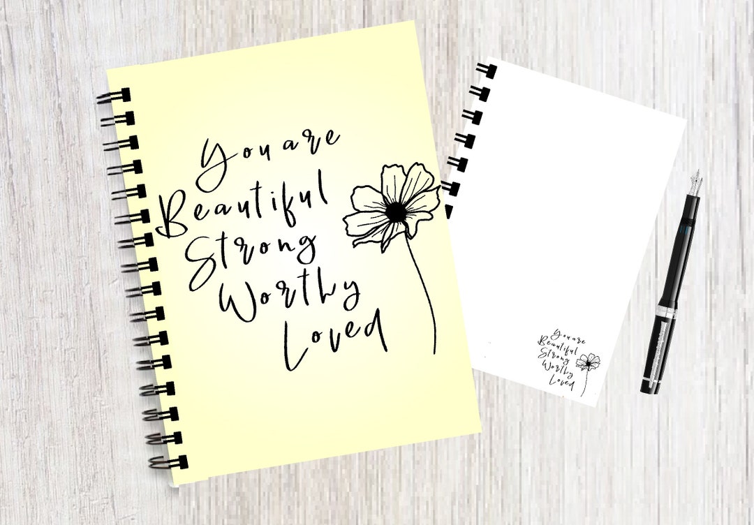 Inspirational Notebook / Notepad With Picture on Each Page - Great Gift ...