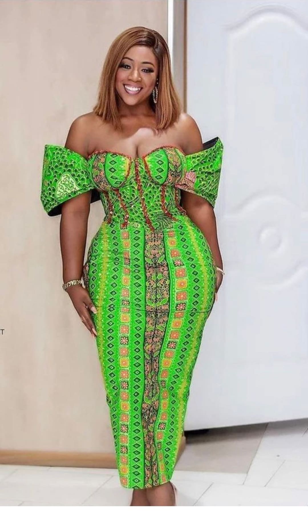 Corset Ankara Dress, African Print Outfit, Prom Outfit, Dress for ...