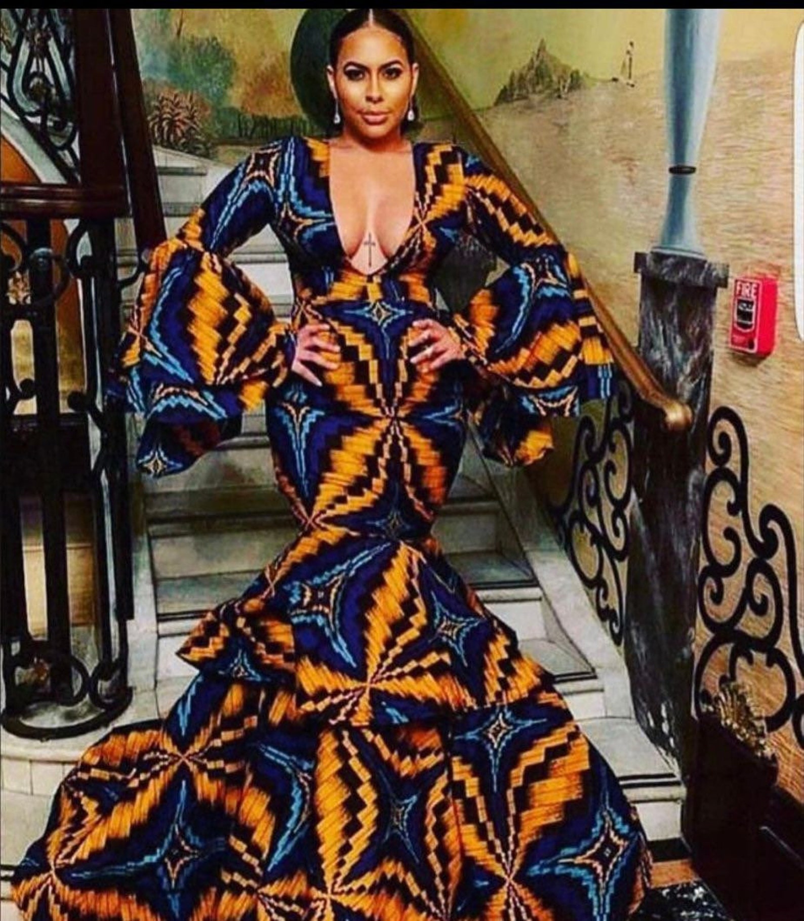 Ankara Dress, African Print Outfit, Prom Outfit, Dress for African ...