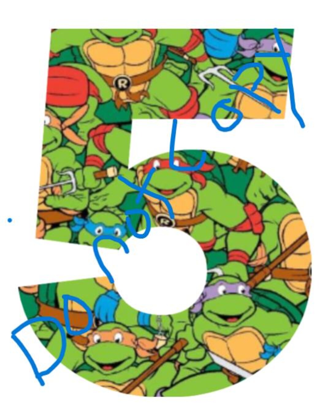 Ninja Turtles 5 Sublimation File PNG - Etsy