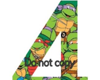 Ninja Turtles 5 Sublimation File PNG - Etsy