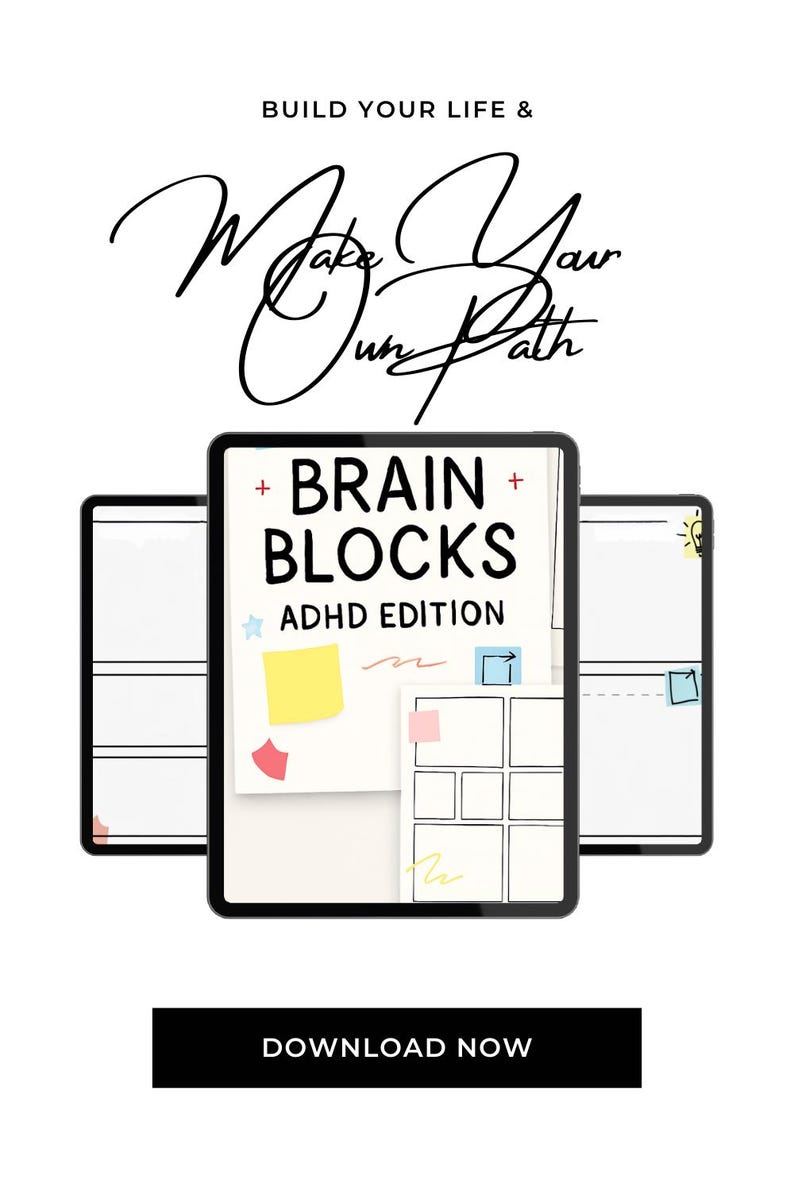 Viral ADHD Planner 2025 | Brain Blocks Edition – Printable Weekly Focus ...