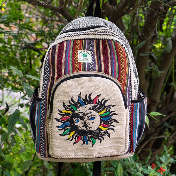 Hemp Backpack - Etsy