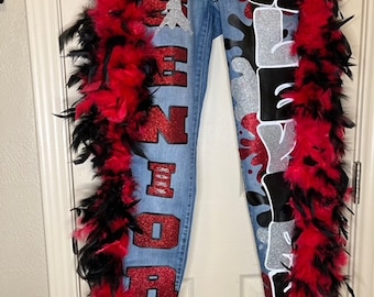 Custom Screen-printed Travel Pants | Personalized Pants and Jeans | One ...