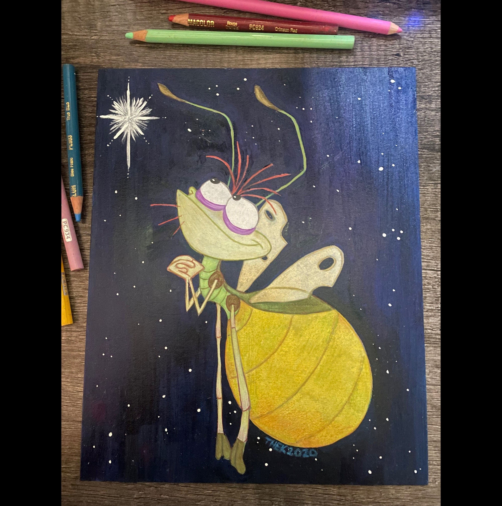 Everybody Calls Me Ray: Disney Illustrations - Art - Colored Pencil ...