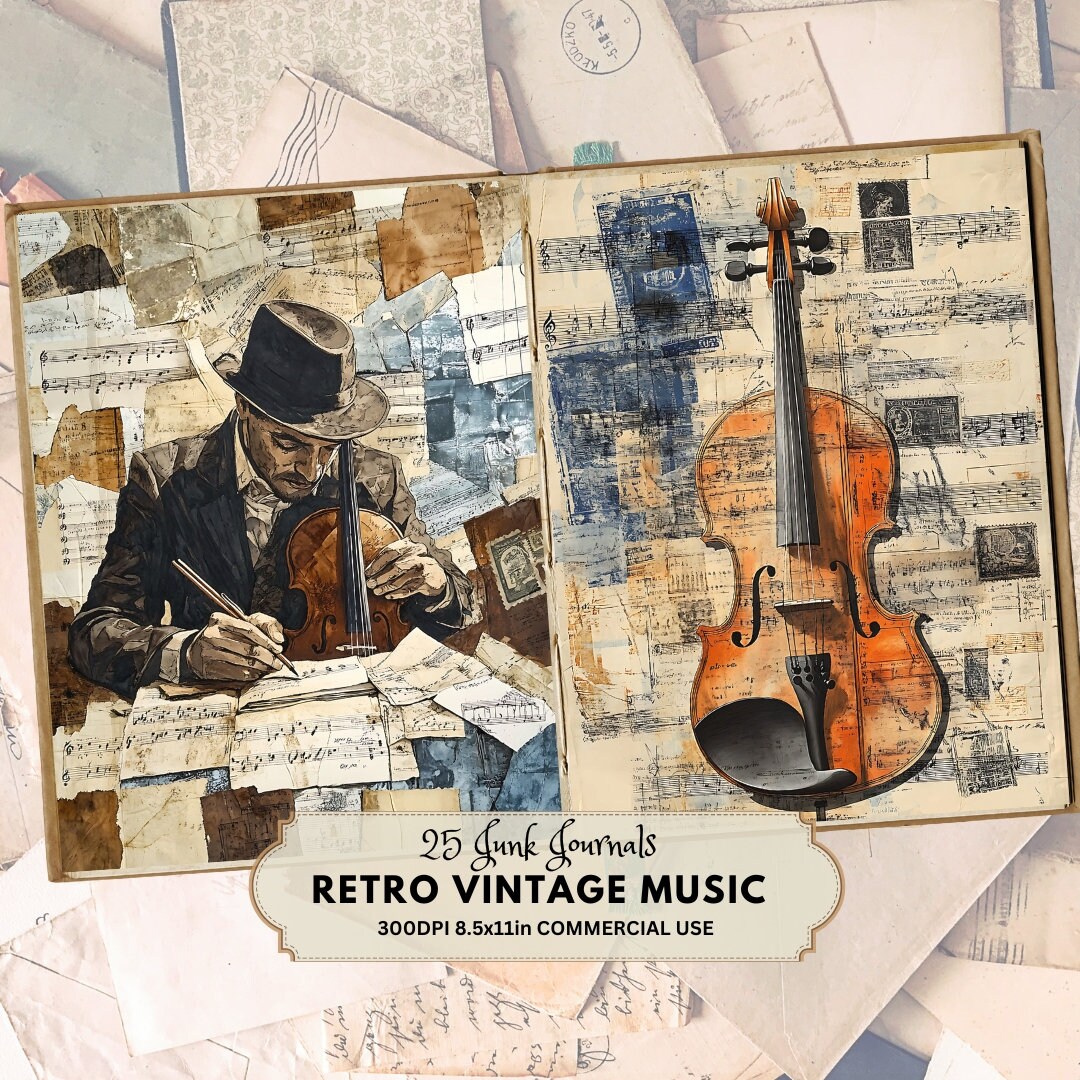 Music Junk Journal: Retro Guitar Art, Musicians, Street Performers ...