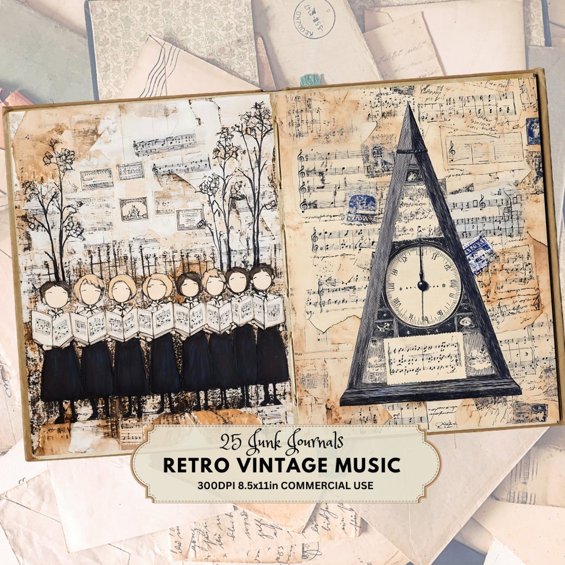 Music Junk Journal: Retro Guitar Art, Musicians, Street Performers ...