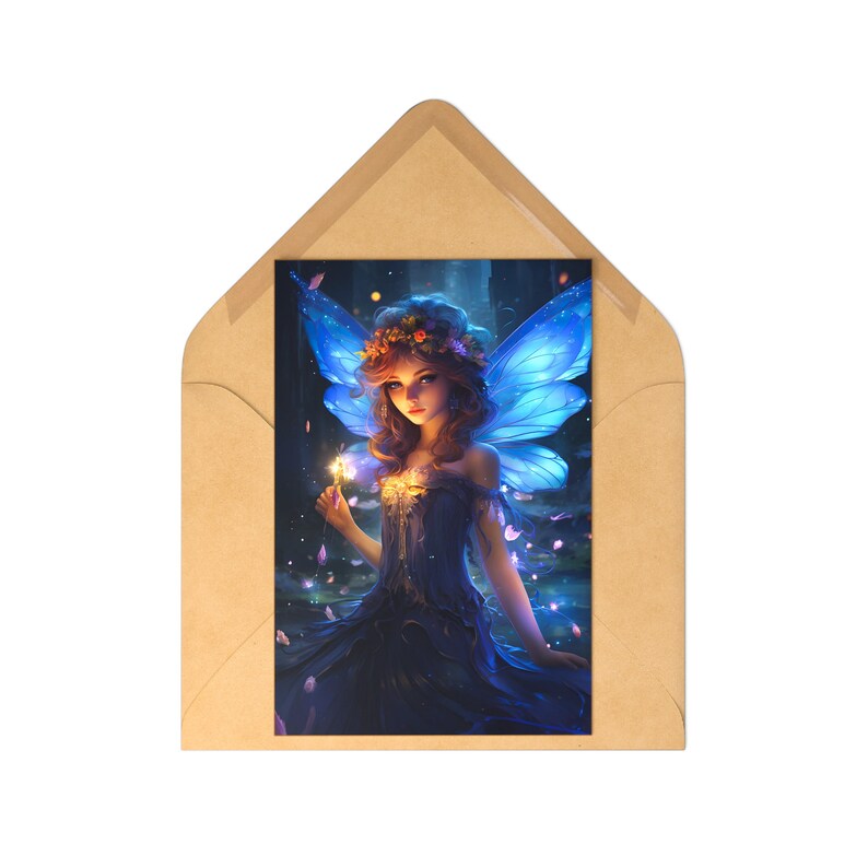 24 Enchanted Forest Postcards Fantasy Postcard Printable - Etsy