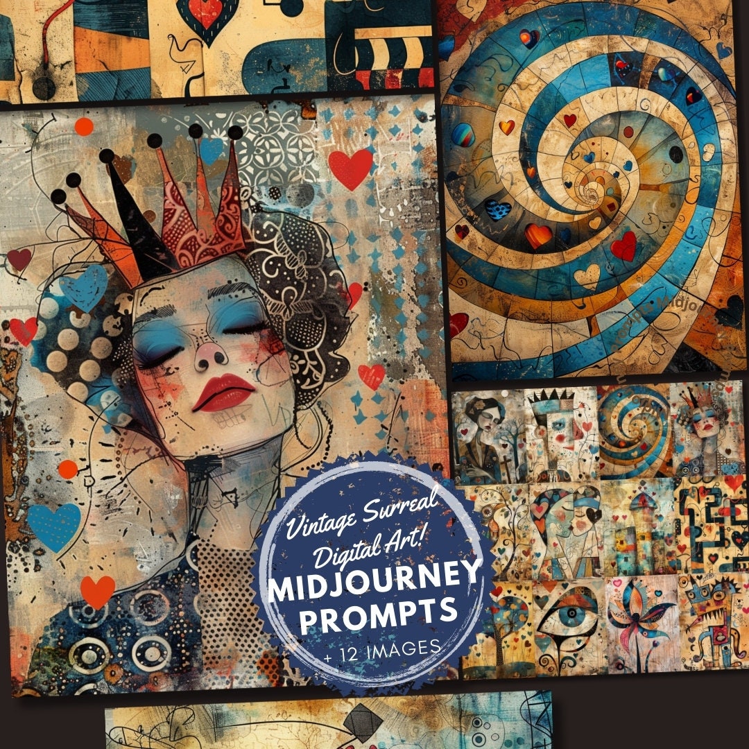Midjourney Prompts for AI Art Surrealism Creation, Cute Surrealism ...