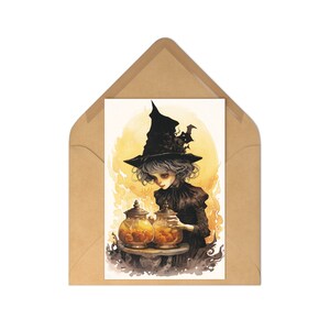 35 Halloween Postcards, Halloween Postcard Printable, Halloween Digital ...