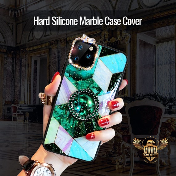 Apple Iphone 12/pro/max Marble Glitter Case - Etsy