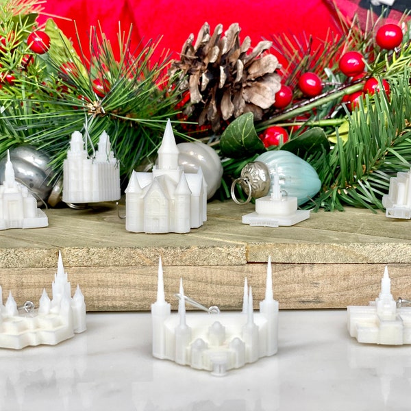 Lds Temple Ornament - Etsy