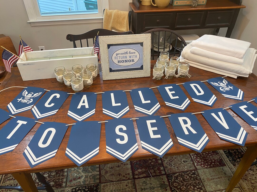 Navy Send off Party - Etsy