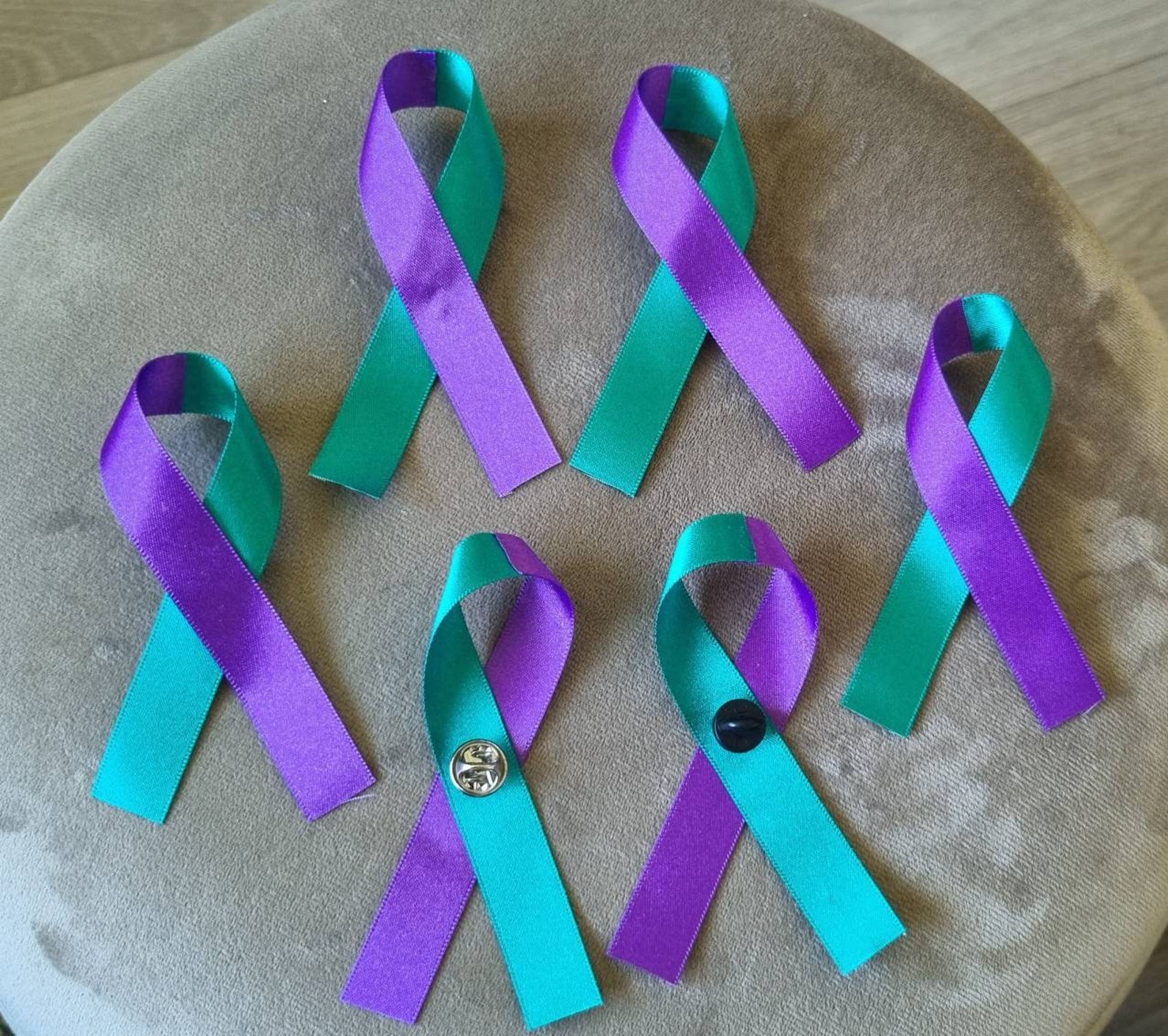 PNES / NEAD / Non-epileptic Seizures Awareness Ribbon Pin - Etsy