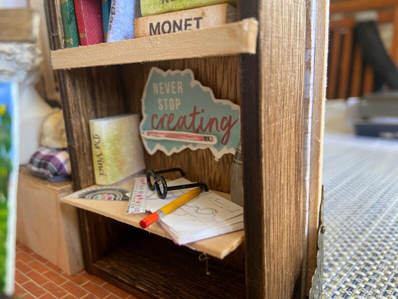 Miniature Art Studio - Etsy