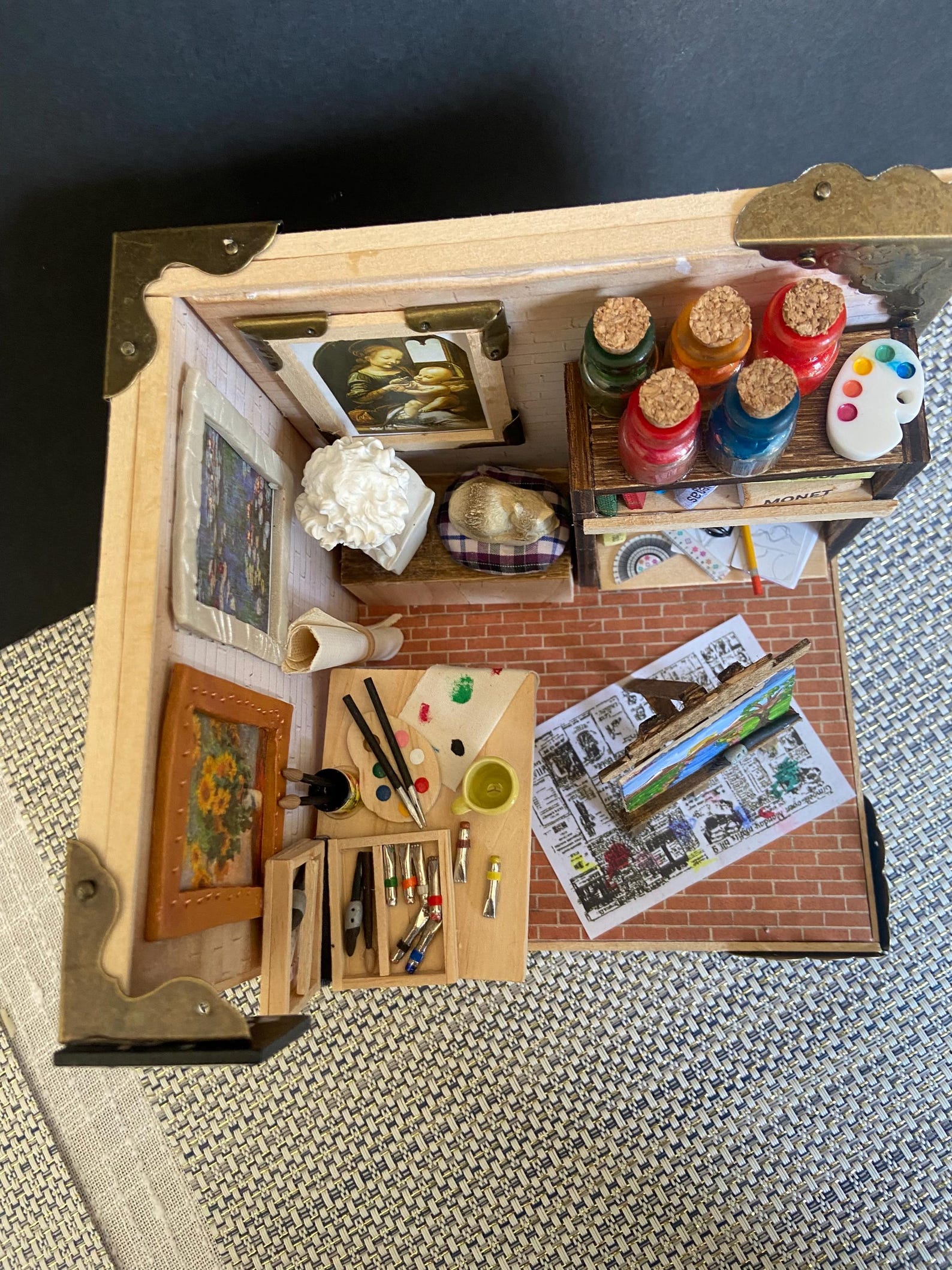 Miniature Art Studio - Etsy