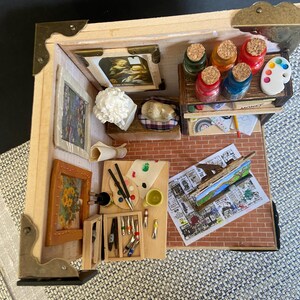 Miniature Art Studio - Etsy