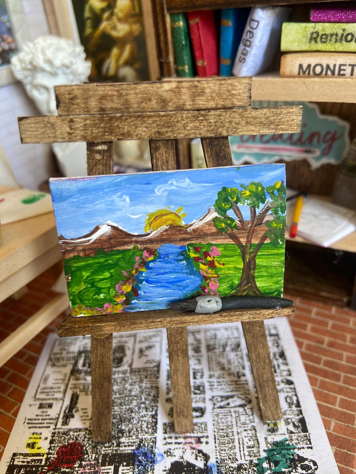 Miniature Art Studio - Etsy