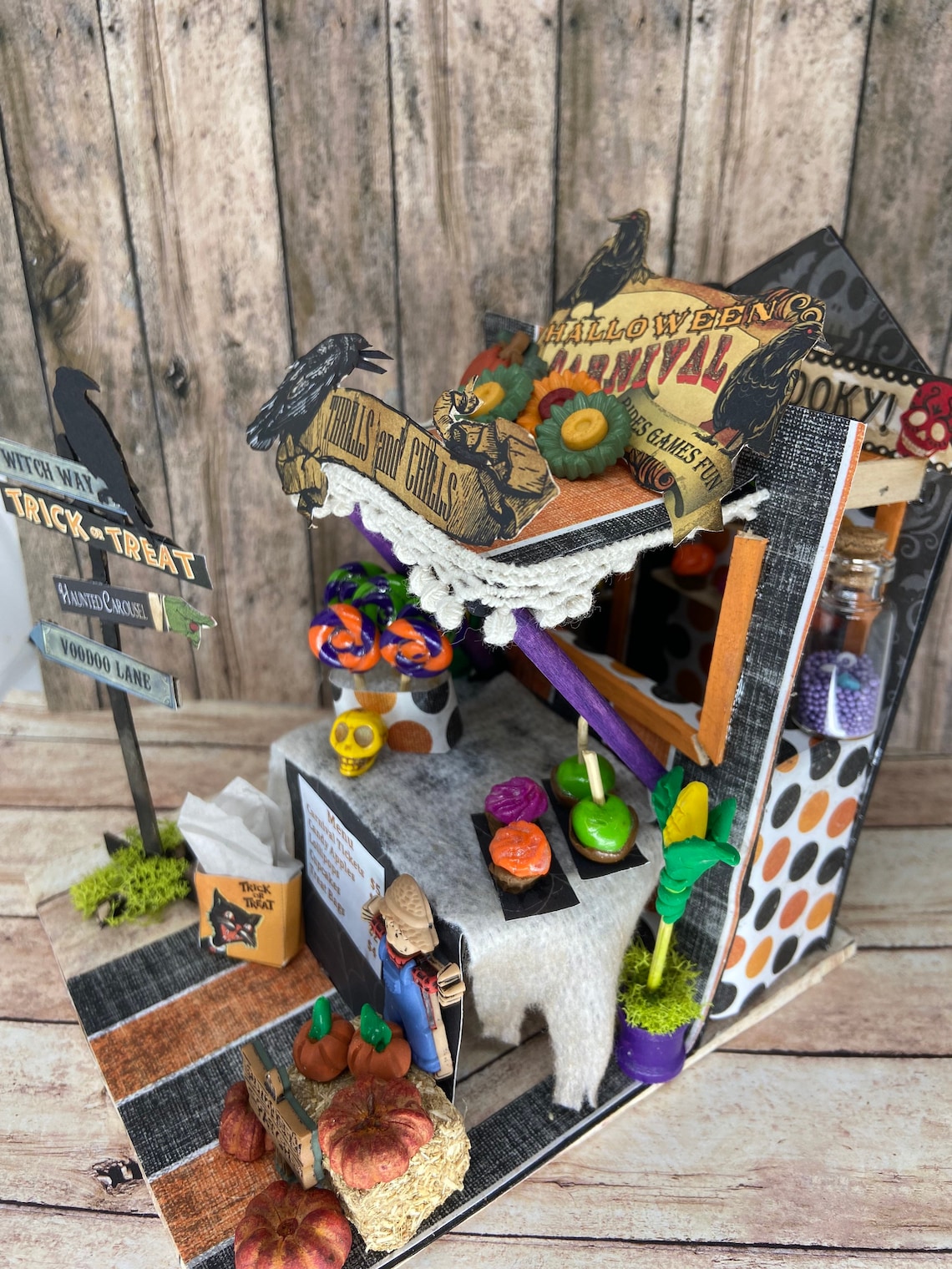 Miniature Halloween Carnival Pop up Shop - Etsy