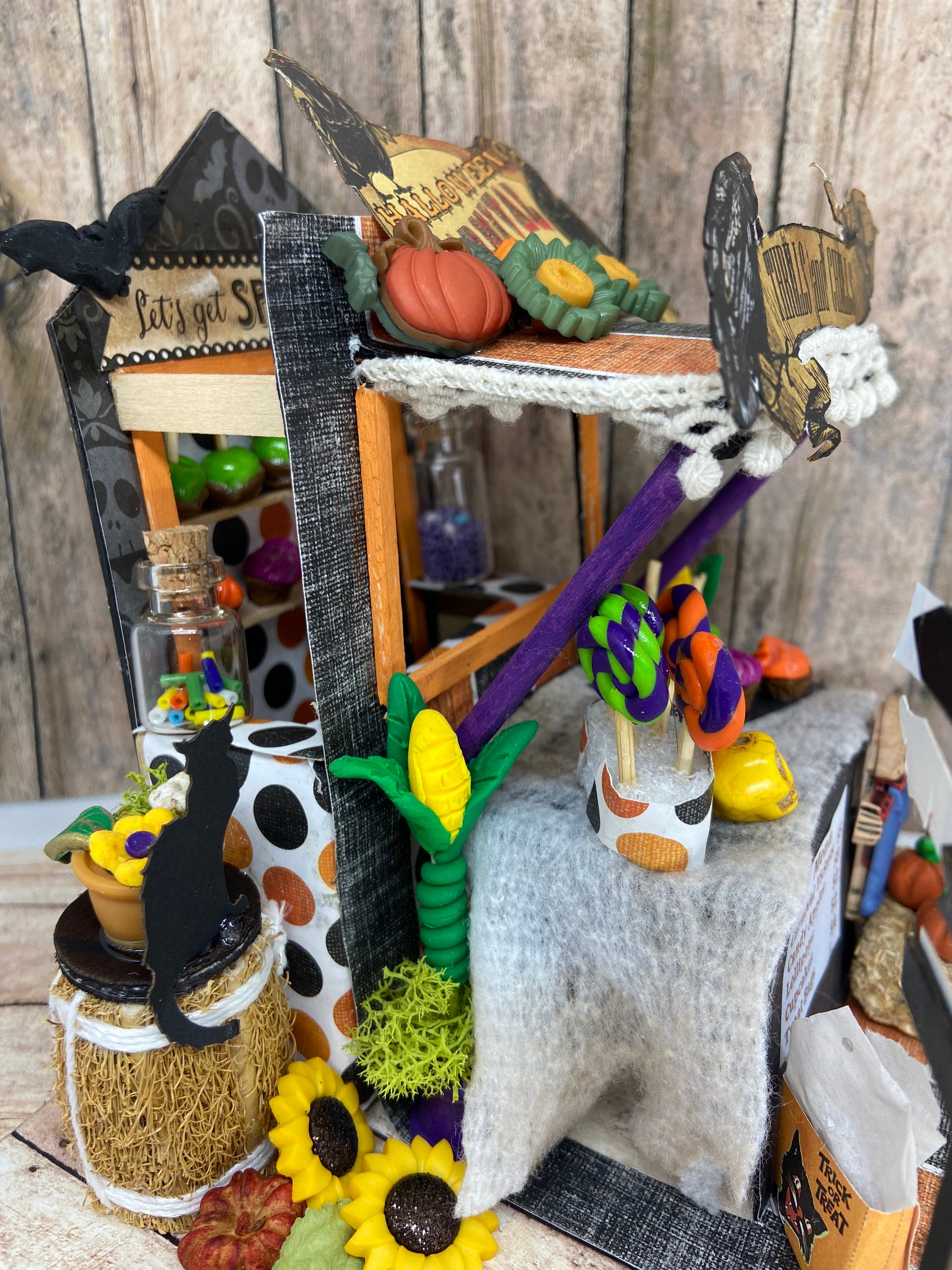 Miniature Halloween Carnival Pop up Shop - Etsy