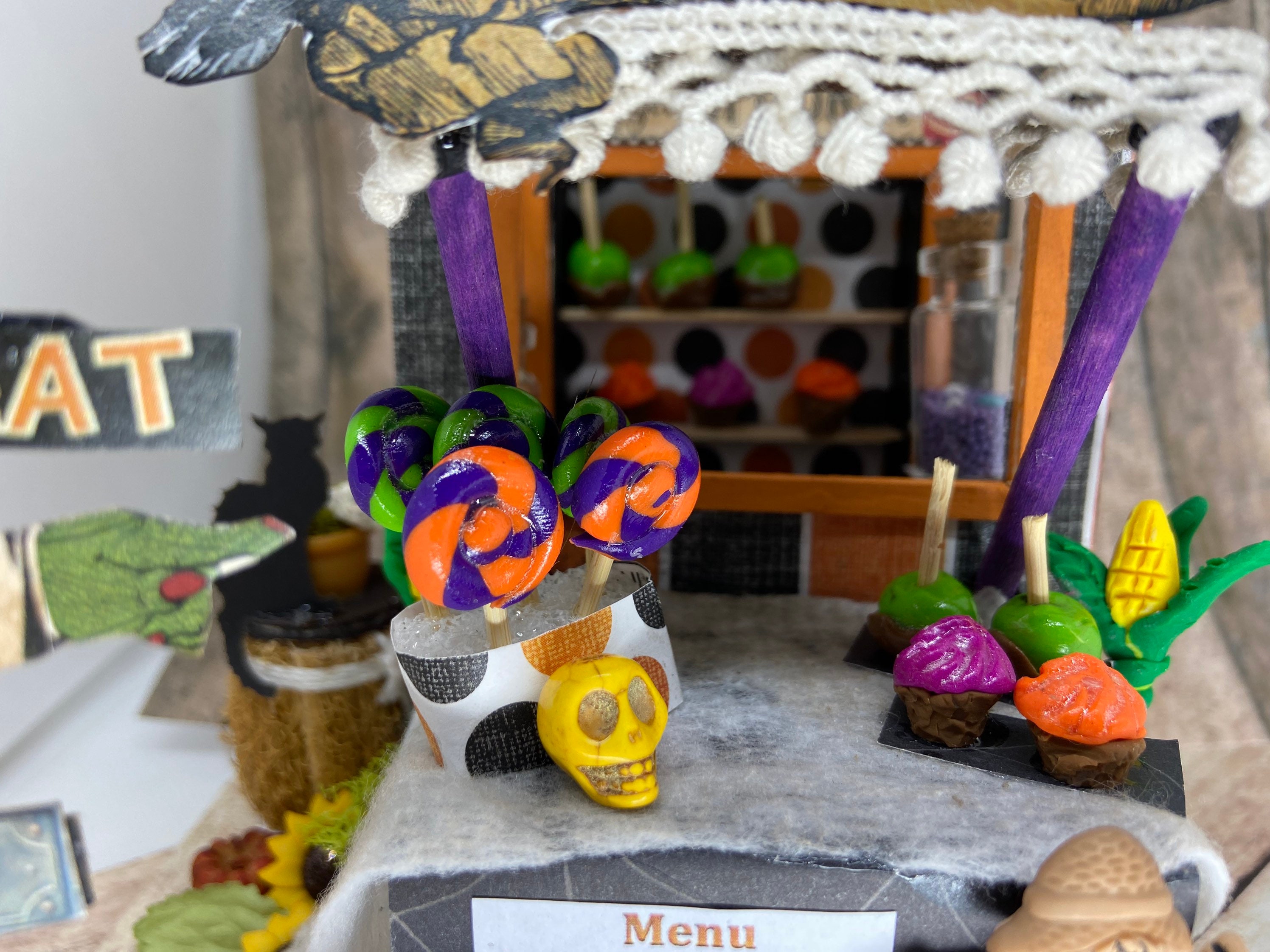 Miniature Halloween Carnival Pop up Shop - Etsy