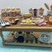 Dollhouse Miniature Baking Bench - Etsy