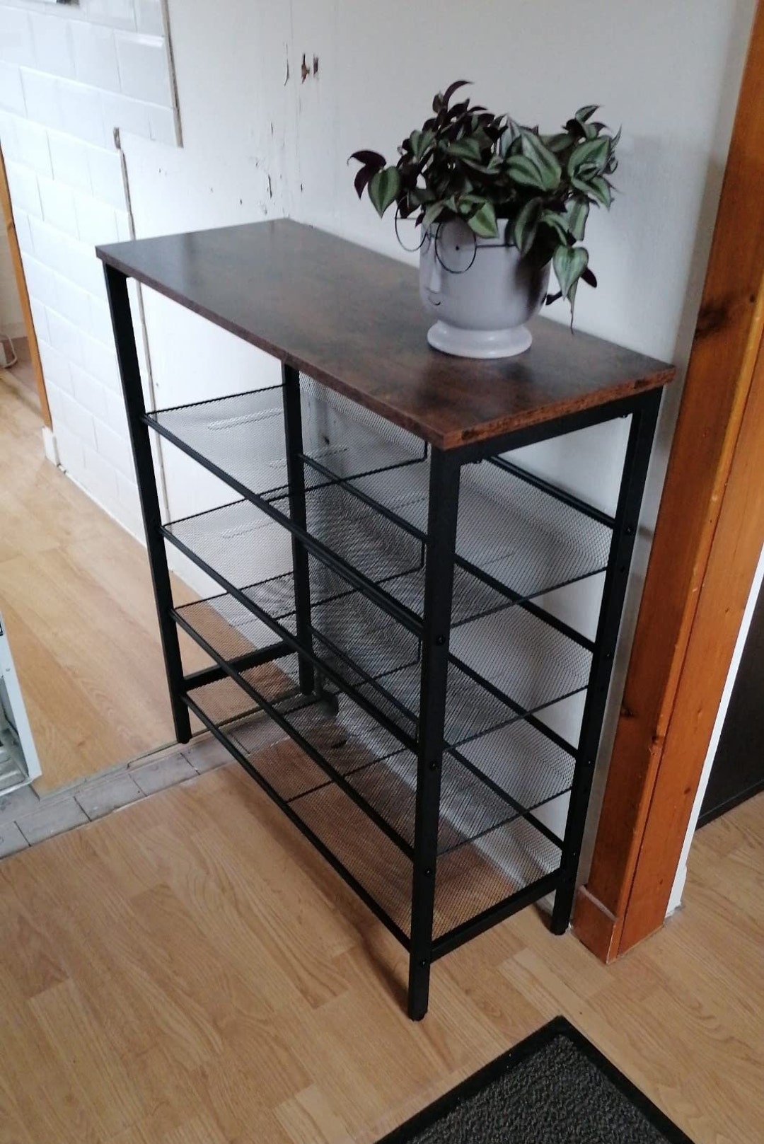 Industrial Shoe Bench 5-tier Shoe Bench Storage Organizer - Etsy UK